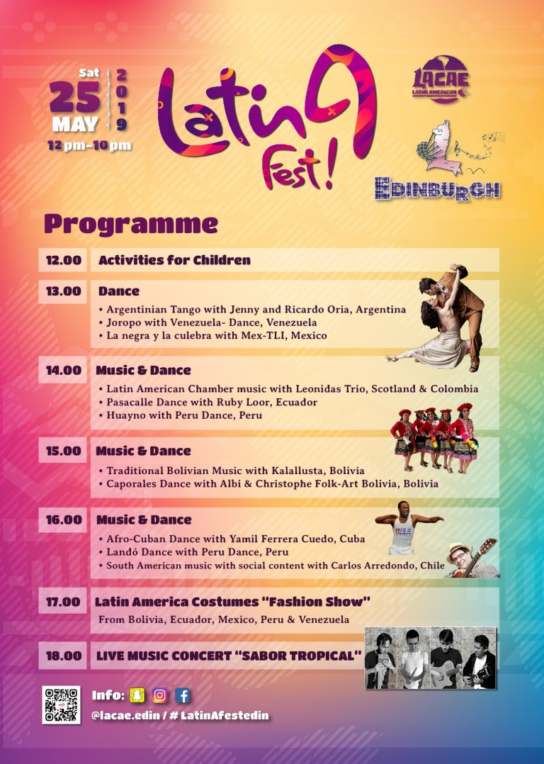 LatinA-Fest! 2019 – Latin American Community Association of Edinburgh